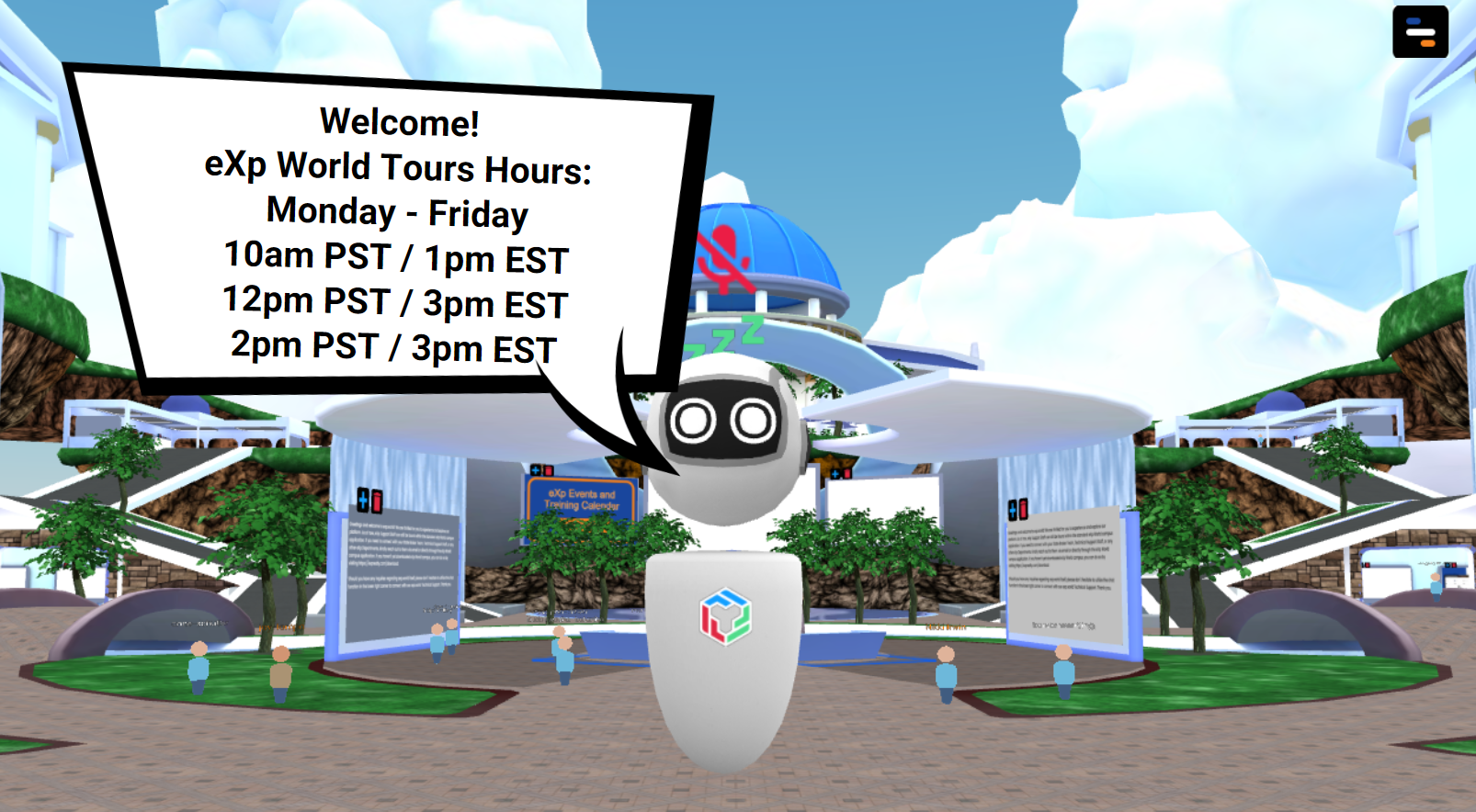 Exp.World World tour information